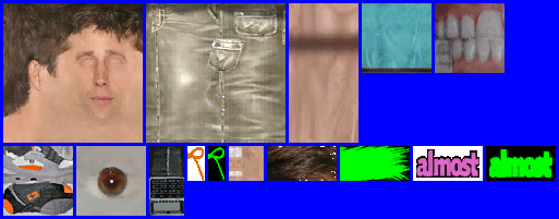 The Rock - WWF War Zone - PlayStation - The Textures Resource